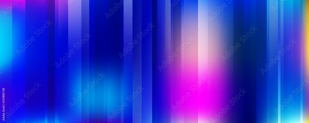 Abstract Vibrant Gradient Background with Stripes. Light Glowing Effect ...