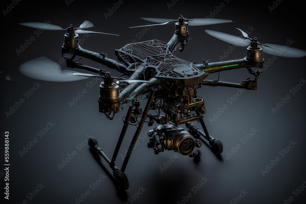 of drone use in conjunction with termography and photogrammetry. drone ...