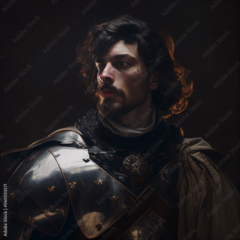 Knight Paladin Metal Armour Strong Noble Warrior Gothic Roleplaying DND ...