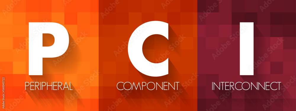 PCI - Peripheral Component Interconnect is a local computer bus for ...