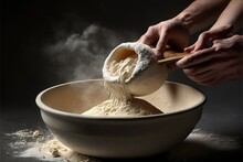 Person Mixing Ingredients In A Bowl Free Stock Photo - Public Domain ...