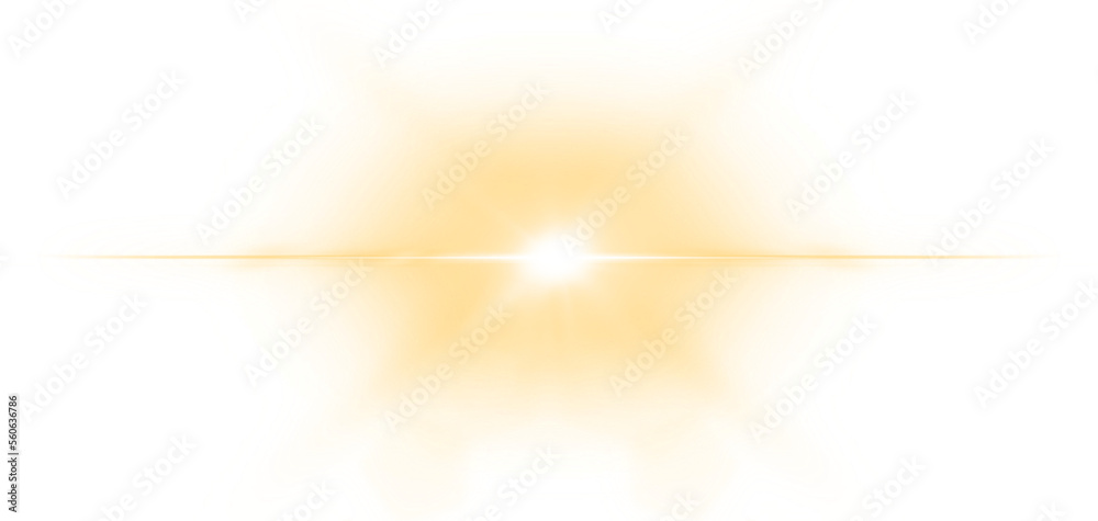 Abstract lens flare light isolated Stock Illustration | Adobe Stock