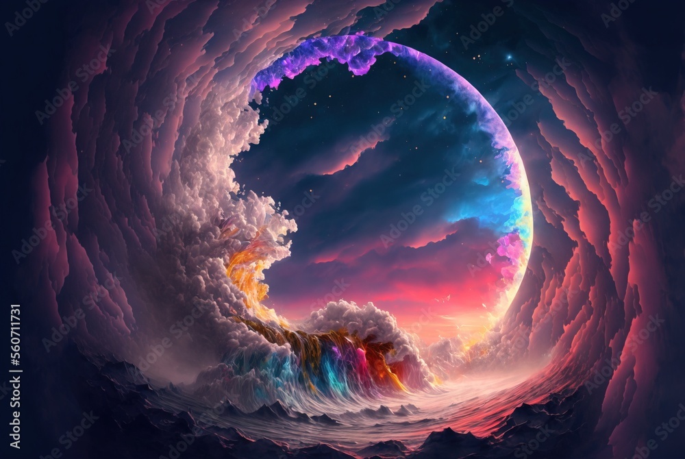 World within worlds - moon as a portal rift to another dimension in ...