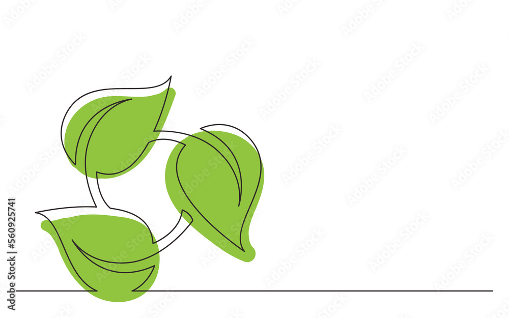 continuous line drawing renewal energy symbol colored - PNG image with ...