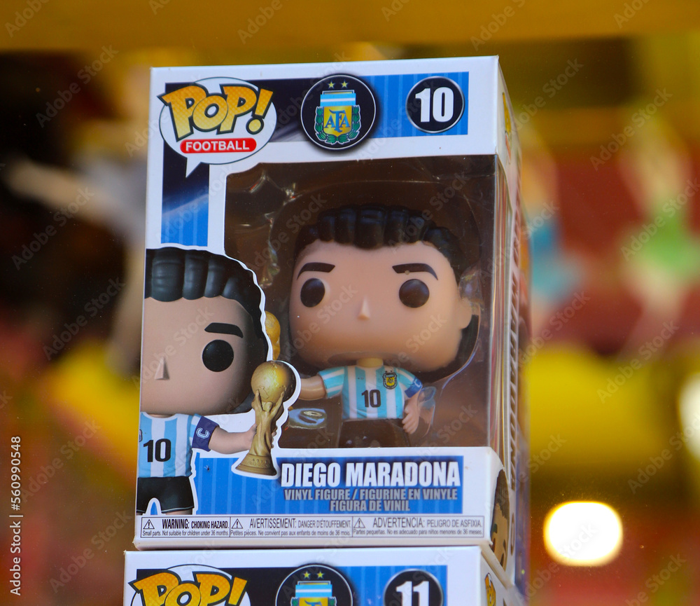 Funko Pop Diego Armando Maradona. Argentine soccer player. The best ...