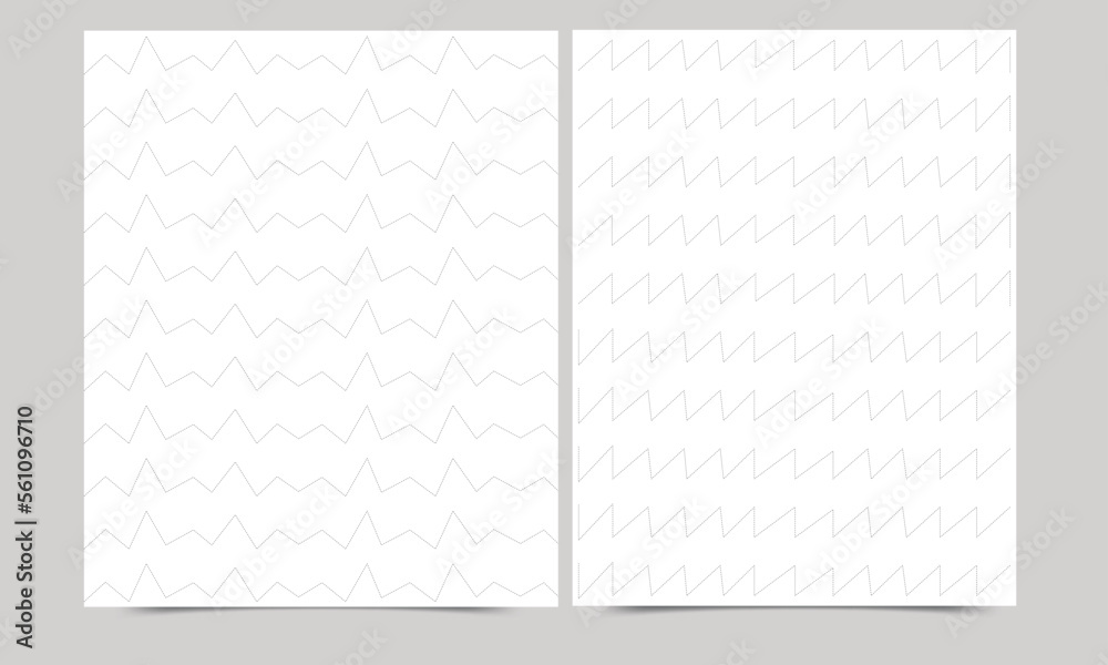 Pencil Control tracing worksheet. Writing Practices pages. Handwriting ...