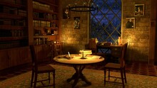 An Old Library In A Medieval Castle Free Stock Photo - Public Domain ...