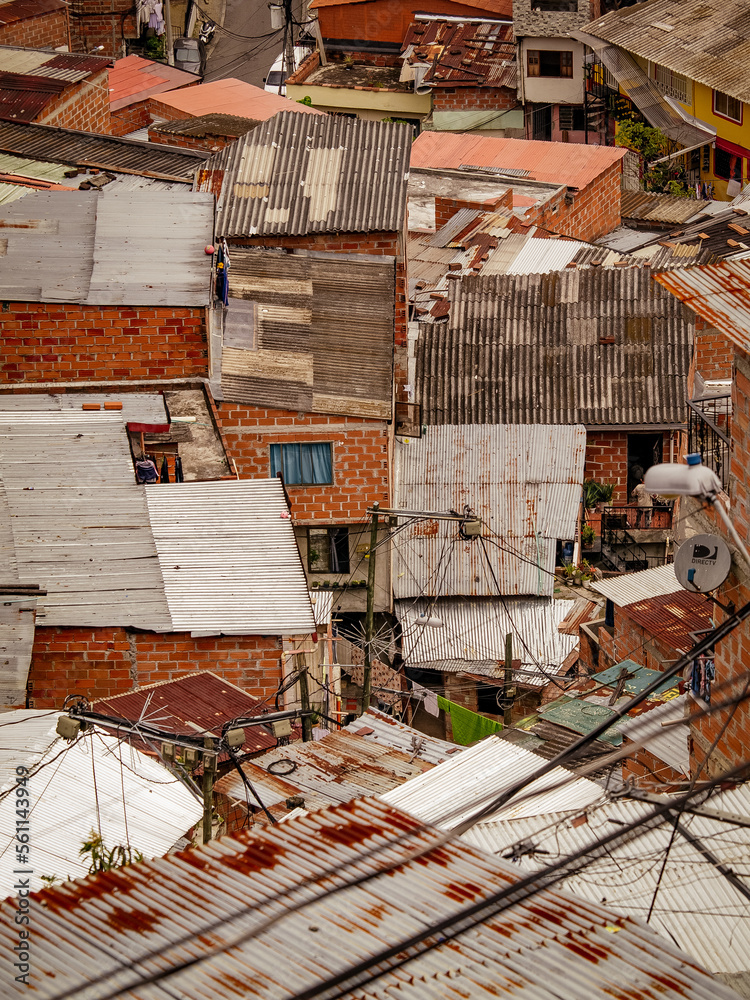 The comuna 13 neighborhood in Medellin, Colombia has transformed from a ...