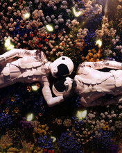Couple, Lovers, Romance, Planets Free Stock Photo - Public Domain Pictures