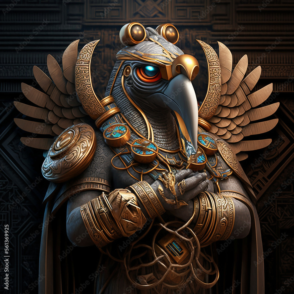 Ancient Egyptian mythology. Horus, the ancient Egyptian mythological ...