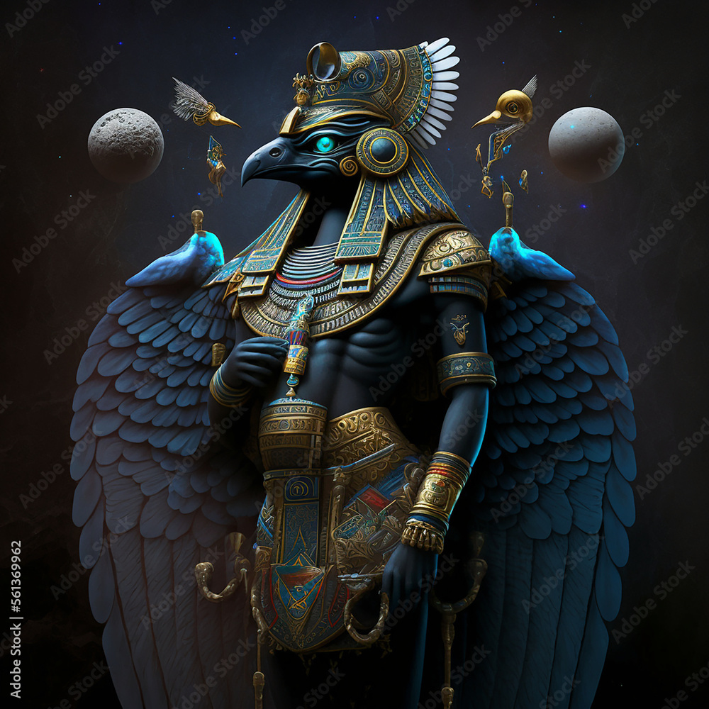 Ancient Egyptian mythology. Horus, the ancient Egyptian mythological ...