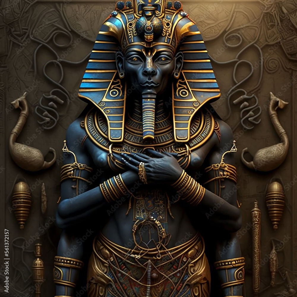 Ancient Egyptian mythology. Ptah, the ancient Egyptian mythological god ...