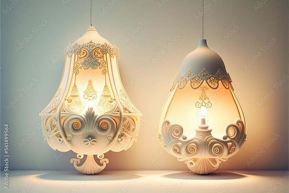 Avant garde design rocking chair with fantasy/fairy tale theme, digital ...