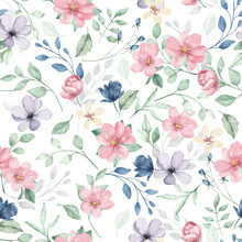 Floral Digital Paper Free Stock Photo - Public Domain Pictures