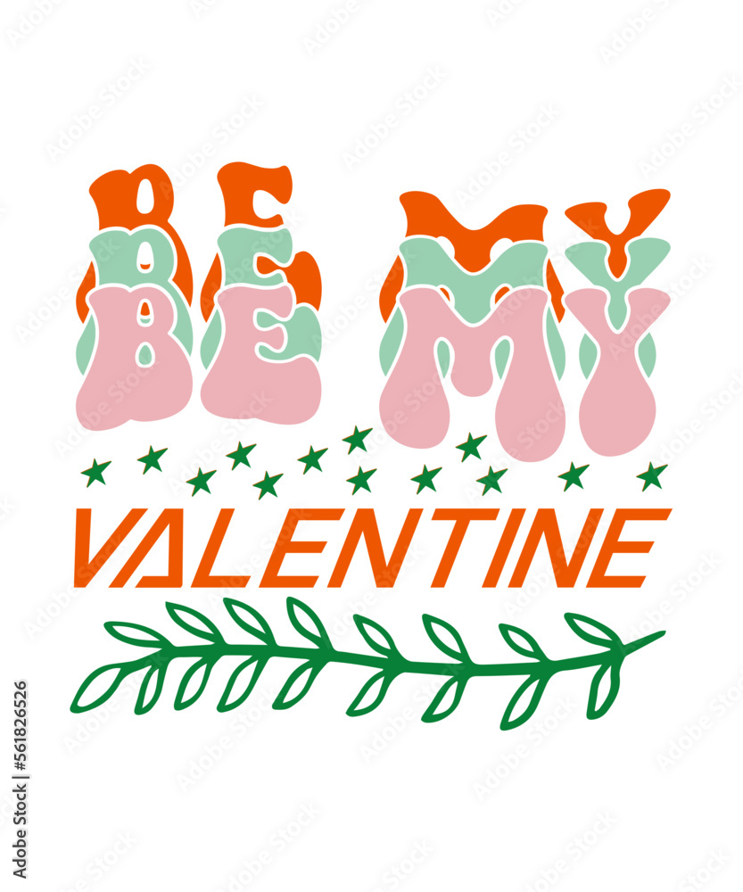 Retro Valentine Design,Valentine's Day SVG Bundle,Love Svg Bundle ...