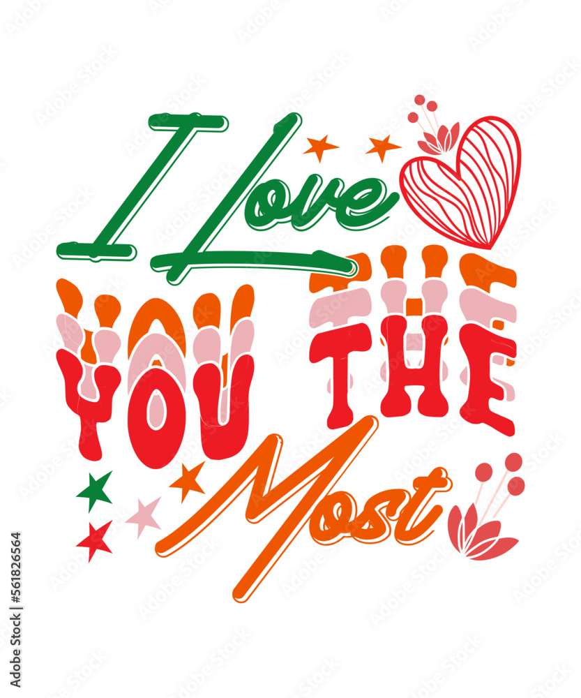 Retro Valentine Design,Valentine's Day SVG Bundle,Love Svg Bundle ...