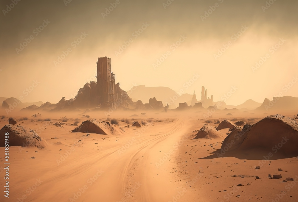 Post Apocalyptic Desert