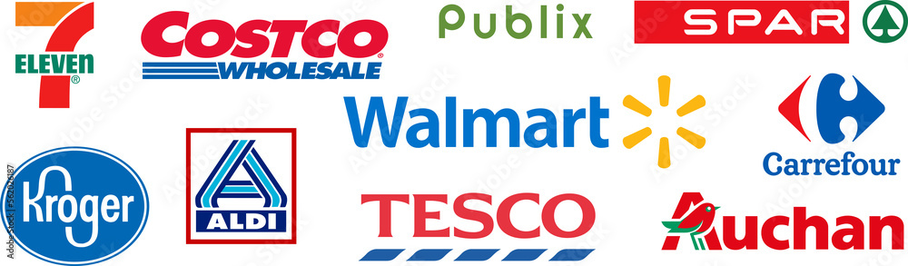 Largest food retailers in the world: Walmart, Costco, 7-Eleven, Kroger ...