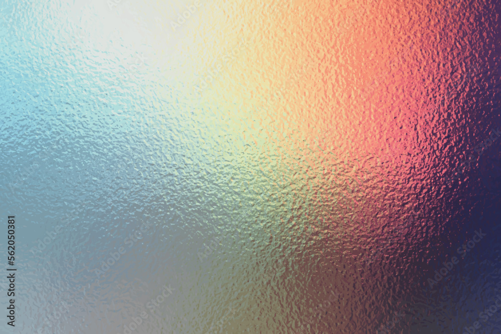 Shiny silver iridescent foil texture background, holographic metal ...