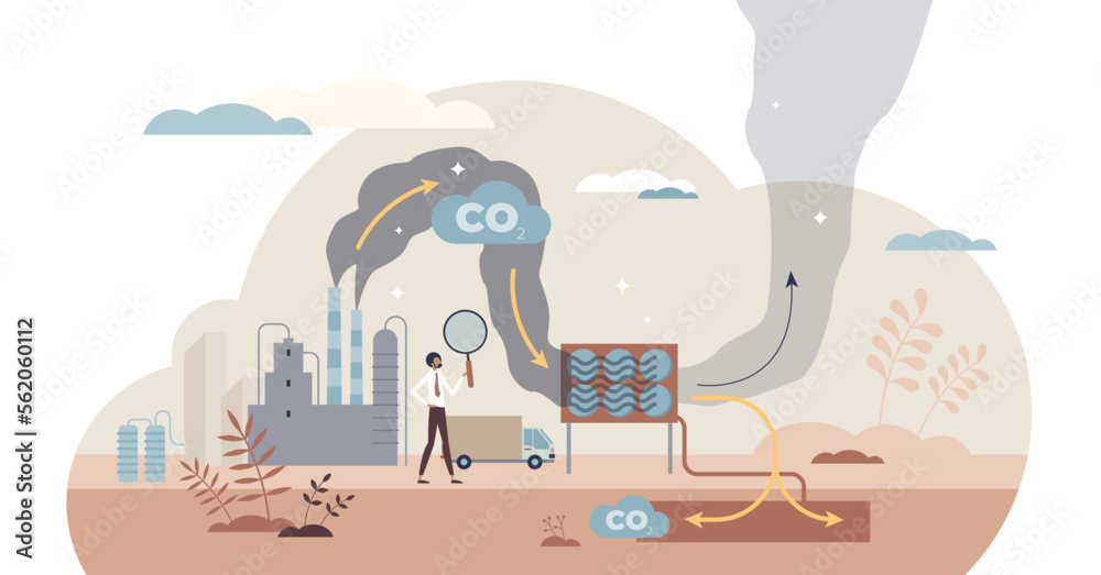 Carbon capture as CO2 reducing with emission utilization tiny person ...