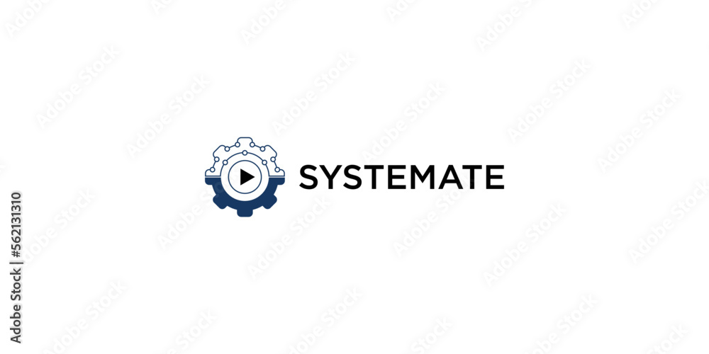 Engineering devolepment logo design. gear vector symbol. Engineering construction sign template ...