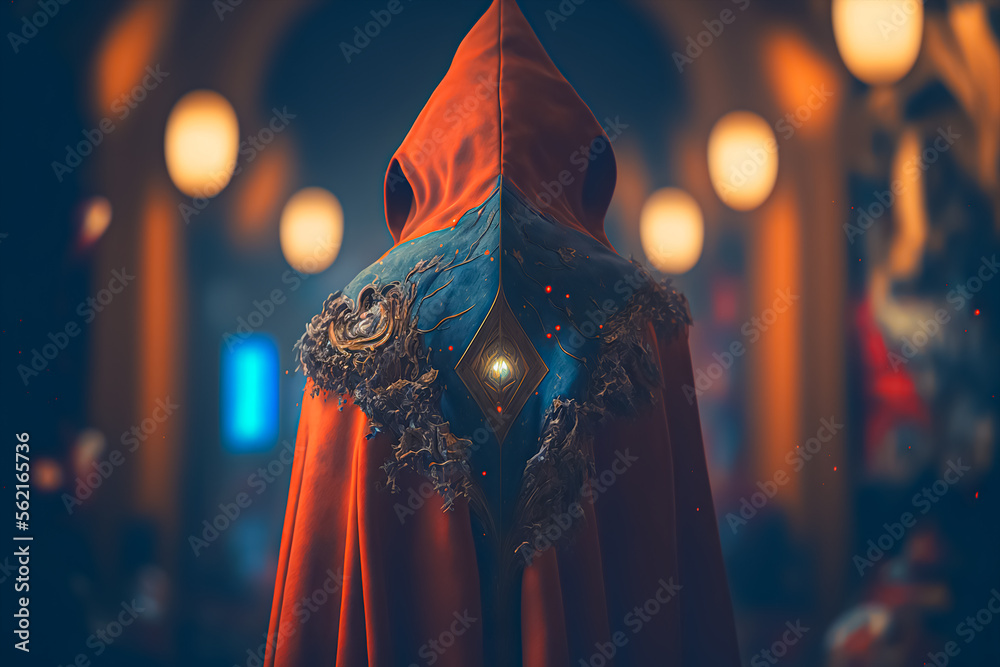 A cloak that makes the wearer invisible to the human eye. Magical ...