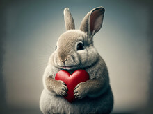 Valentine Bunny Free Stock Photo - Public Domain Pictures