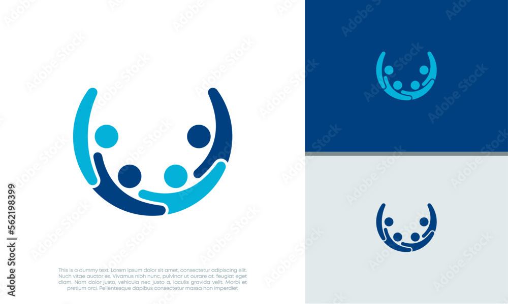 Human Resources Consulting Company, Global Community Logo. Stock Vector ...