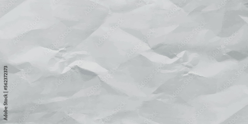 White creased crumpled paper texture can be use as background. Ragged ...