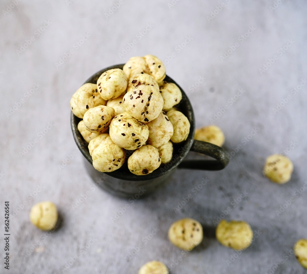 Makhana, also called as Lotus Seeds or Fox Nuts are popular dry snacks ...