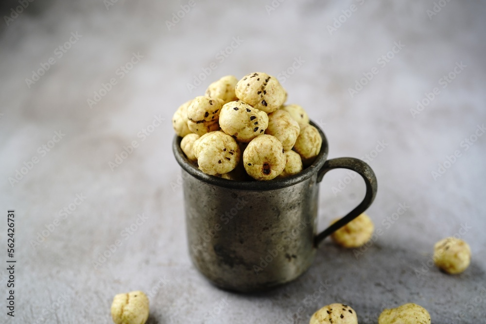 Makhana, also called as Lotus Seeds or Fox Nuts are popular dry snacks ...