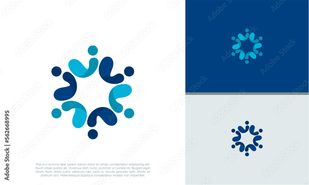 Human Resources Consulting Company, Global Community Logo. Stock Vector ...