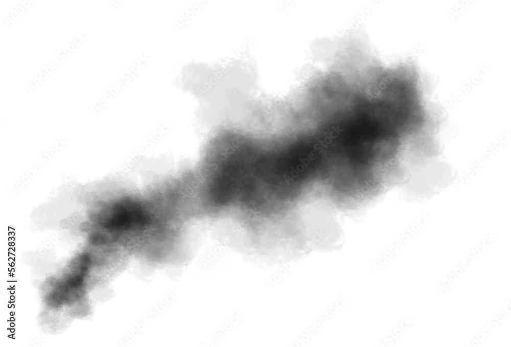Carbon dioxide emission in atmosphere png illustration ...