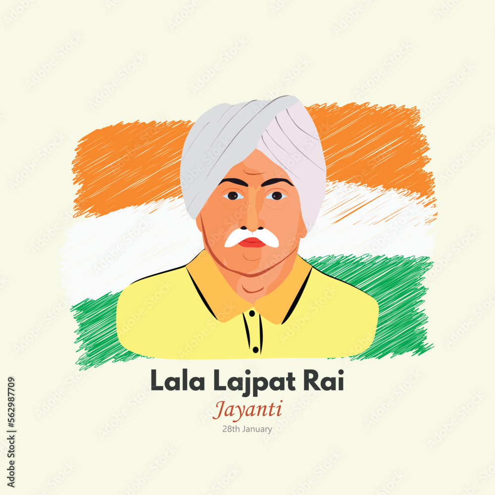Lala Lajpat Rai Jayanti(birth anniversary) Greetings. He was an Indian ...