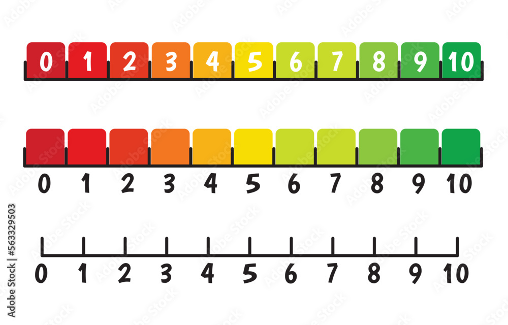Pain scale chart, From 1-10 with line and fill color for assessment ... Pain scale chart, From 1-10 with line and fill color for assessment ...