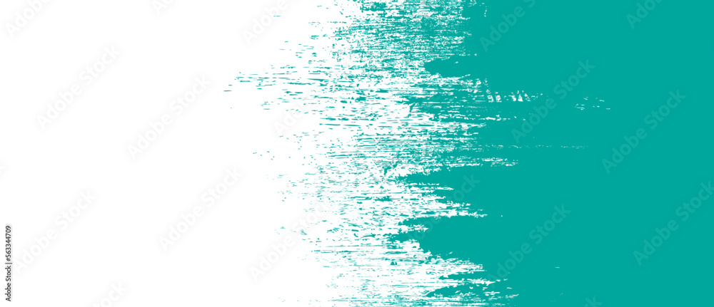 Teal brush stroke background. Teal ink splash on backdrop. Brush ...