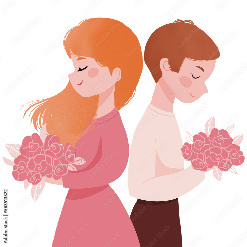 Cute Couple clipart, Valentine's Day clipart, Love Couple Clip Art ...