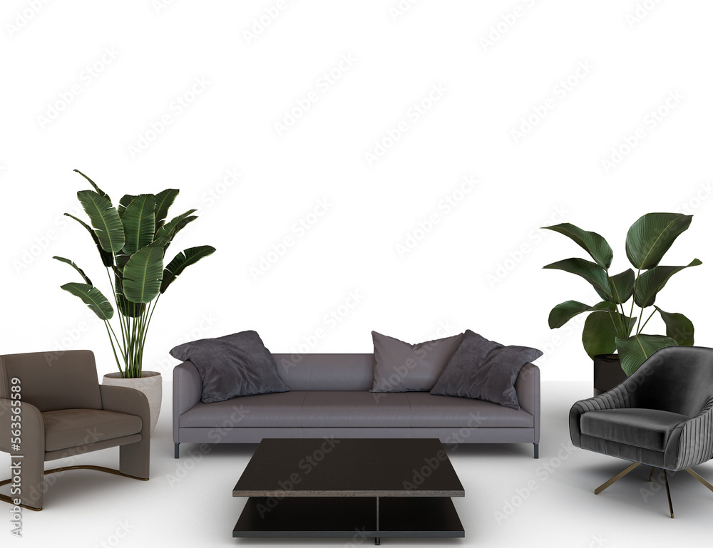 Living Room Png With Transparent Background Transparent PNG Stock ...