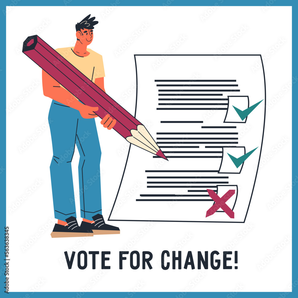 Election Campaign and State Election Banner Design with responsible ...