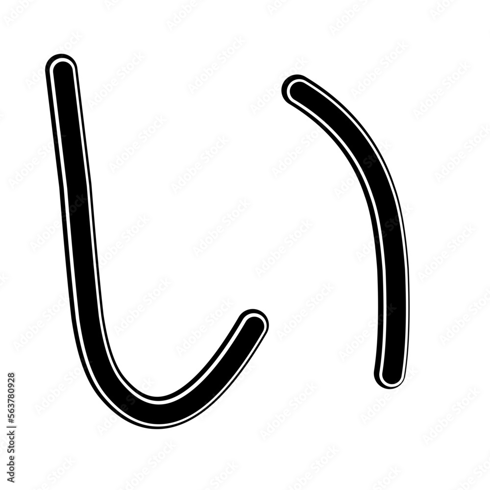 Hiragana Japanese alphabet Stock Vector | Adobe Stock