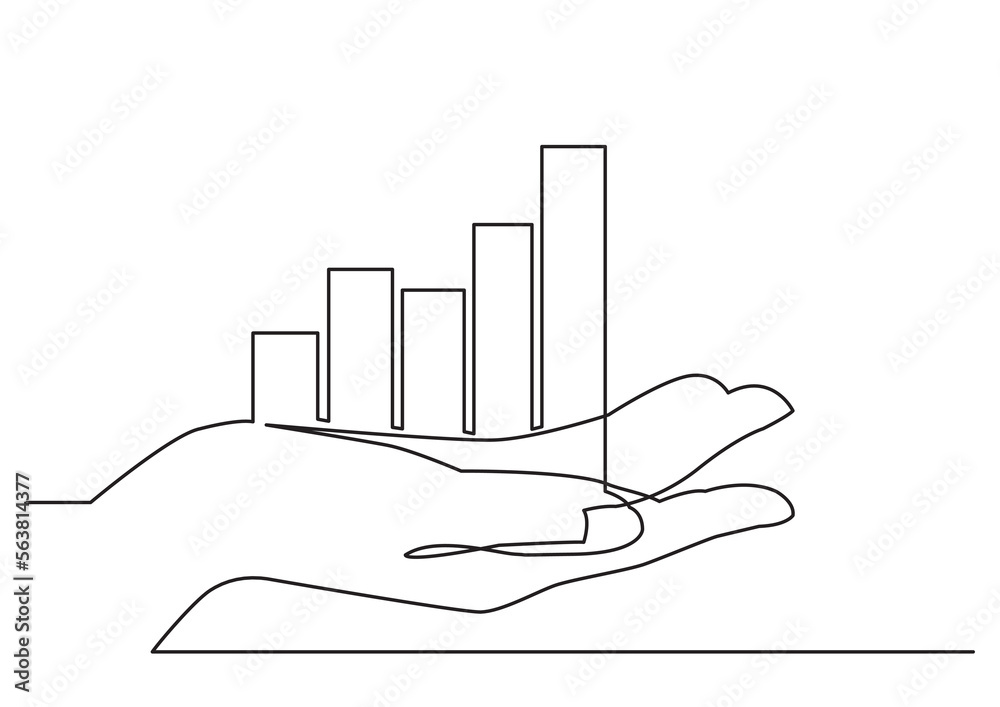continuous line drawing vector illustration with FULLY EDITABLE STROKE ...