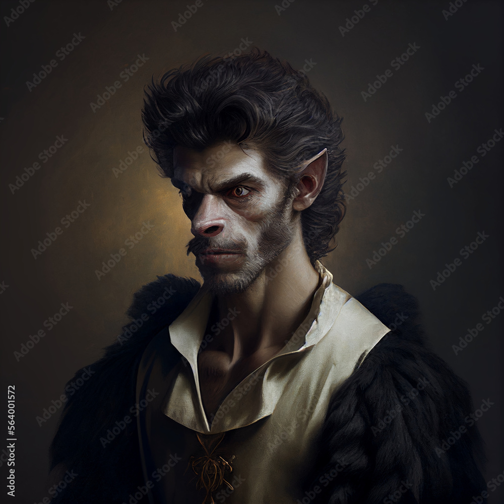 Werewolf Wolfman Lycanthrope Beast Man DND Humanoid Monster Roleplaying ...