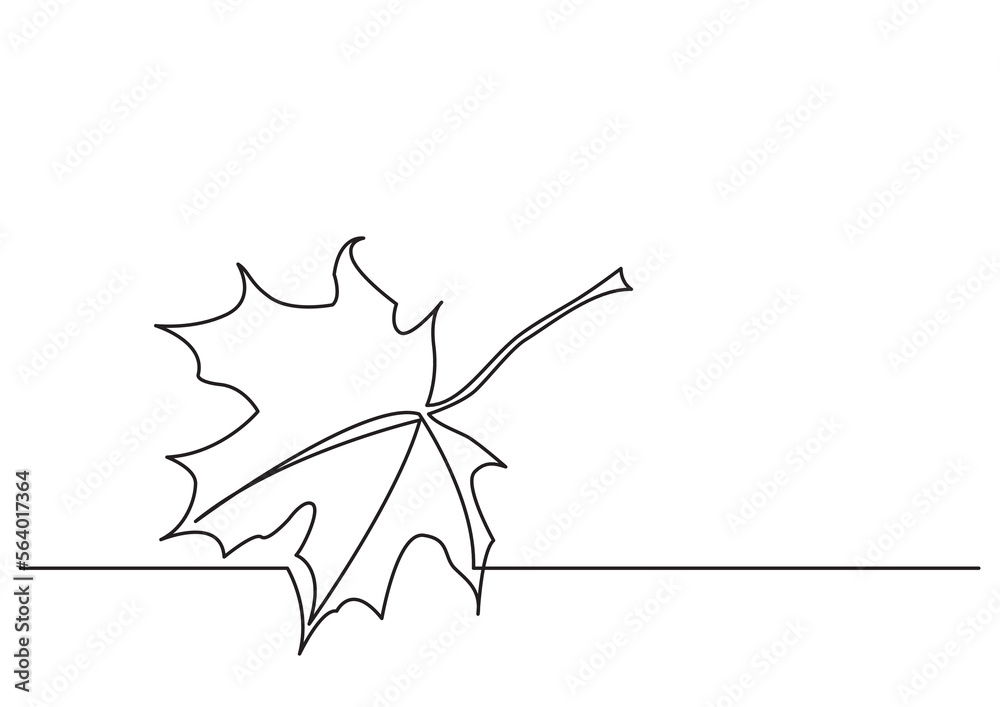 continuous line drawing vector illustration with FULLY EDITABLE STROKE ...