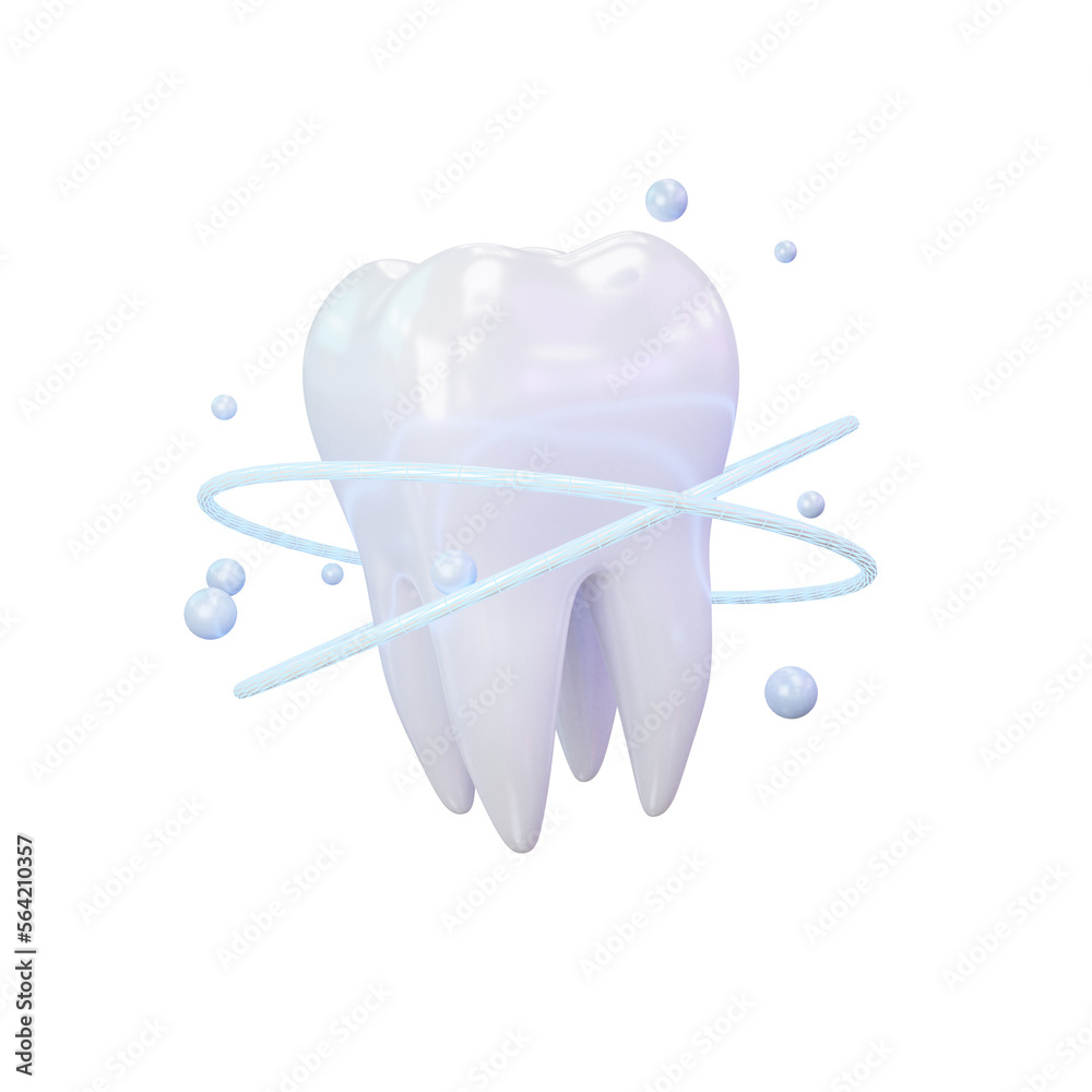 3d tooth isolated on transparent background. Render. 3d render. PNG ...
