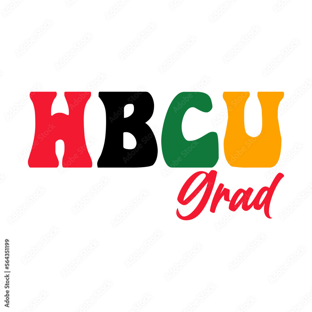 Vektor HBCU Grad | Black History Month Svg | African American Svg ...