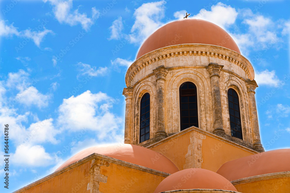 Holy Trinity Agia Triada Tzagaroli Monastery 17th century on Akrotiri ...