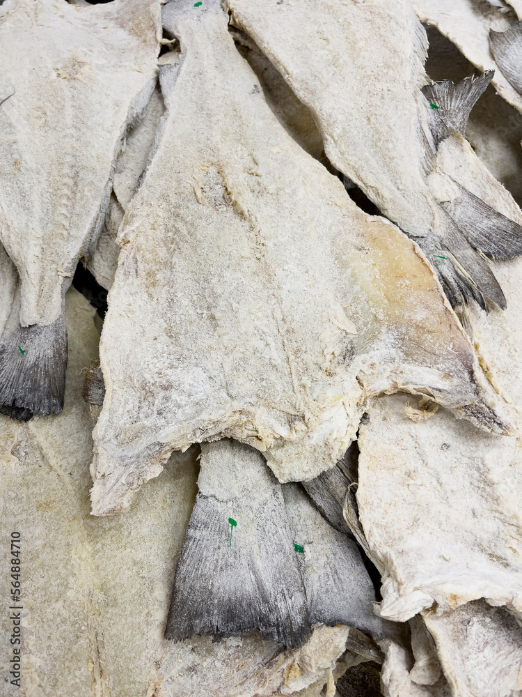 Salted Cod Fish Seafood fillet Stock Photo | Adobe Stock