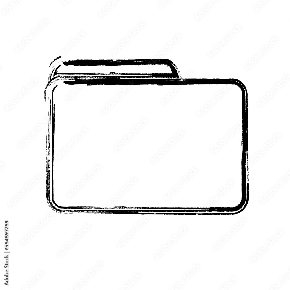 brush stroke hand drawn PNG image with transparent background business ...