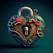 Heart Shaped Lock Free Stock Photo - Public Domain Pictures