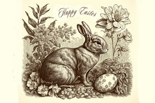 Vintage Bunny Free Stock Photo - Public Domain Pictures